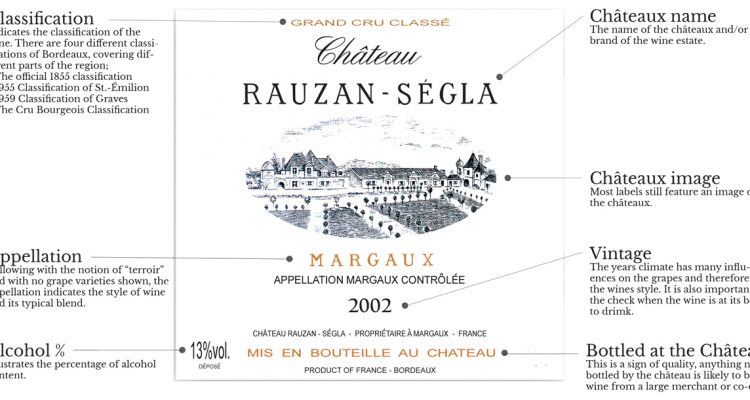 Bordeaux Wine-Label | The Modern Eater Network