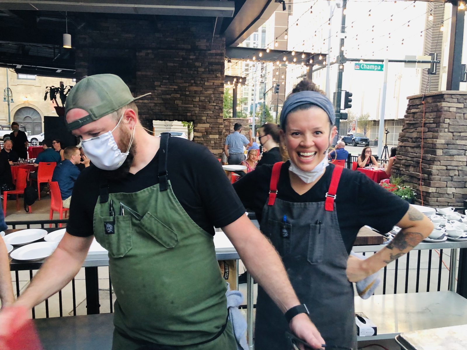 Chef Carrie Baird cooks live!| The Modern Eater Network